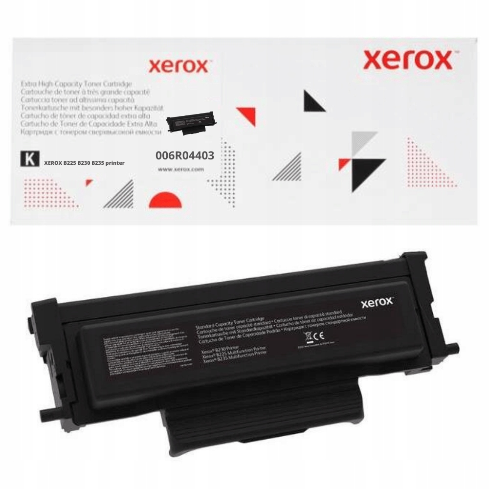 טונר זירוקס מקורי שחור XEROX B225/B230/B235 3K 006R04403 BS | XEROX ...